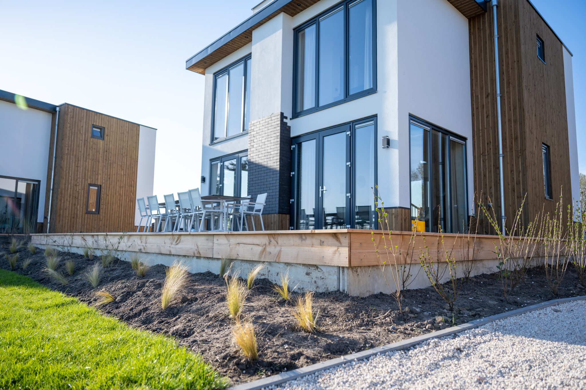 Bosch Beton retaining walls form the basis for EuroParcs holiday home ...