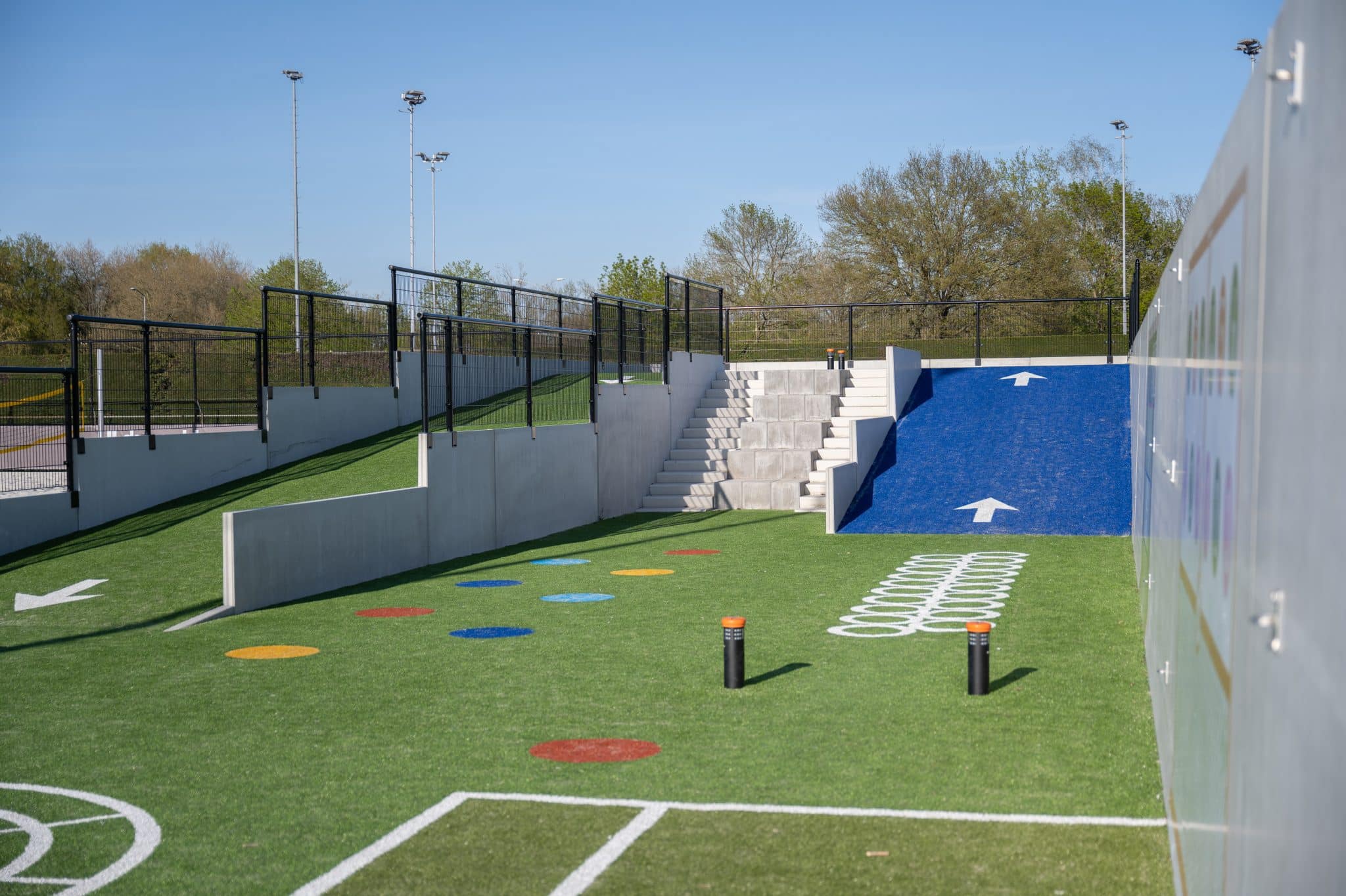Bosch Beton - Retaining walls for new multi-functional sports park