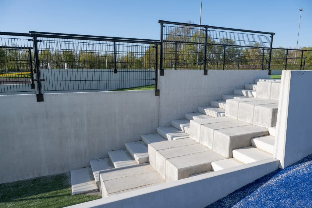 Bosch Beton - Retaining walls for new multi-functional sports park