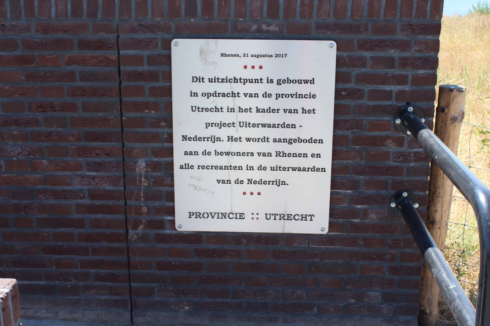 Bosch Beton - Radius retaining walls for viewpoint in Rhenen