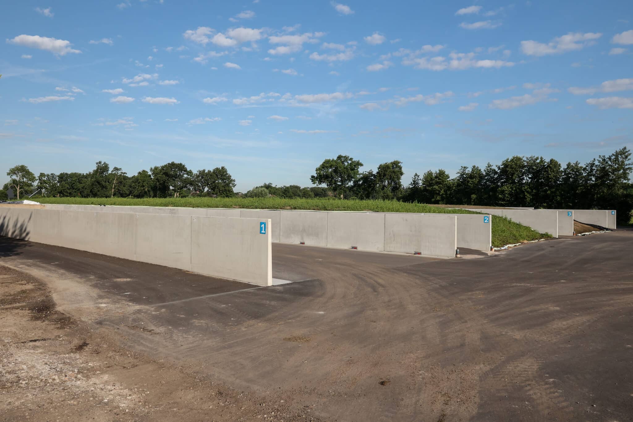 Goat farmer invests in six new silage clamps - Bosch Beton