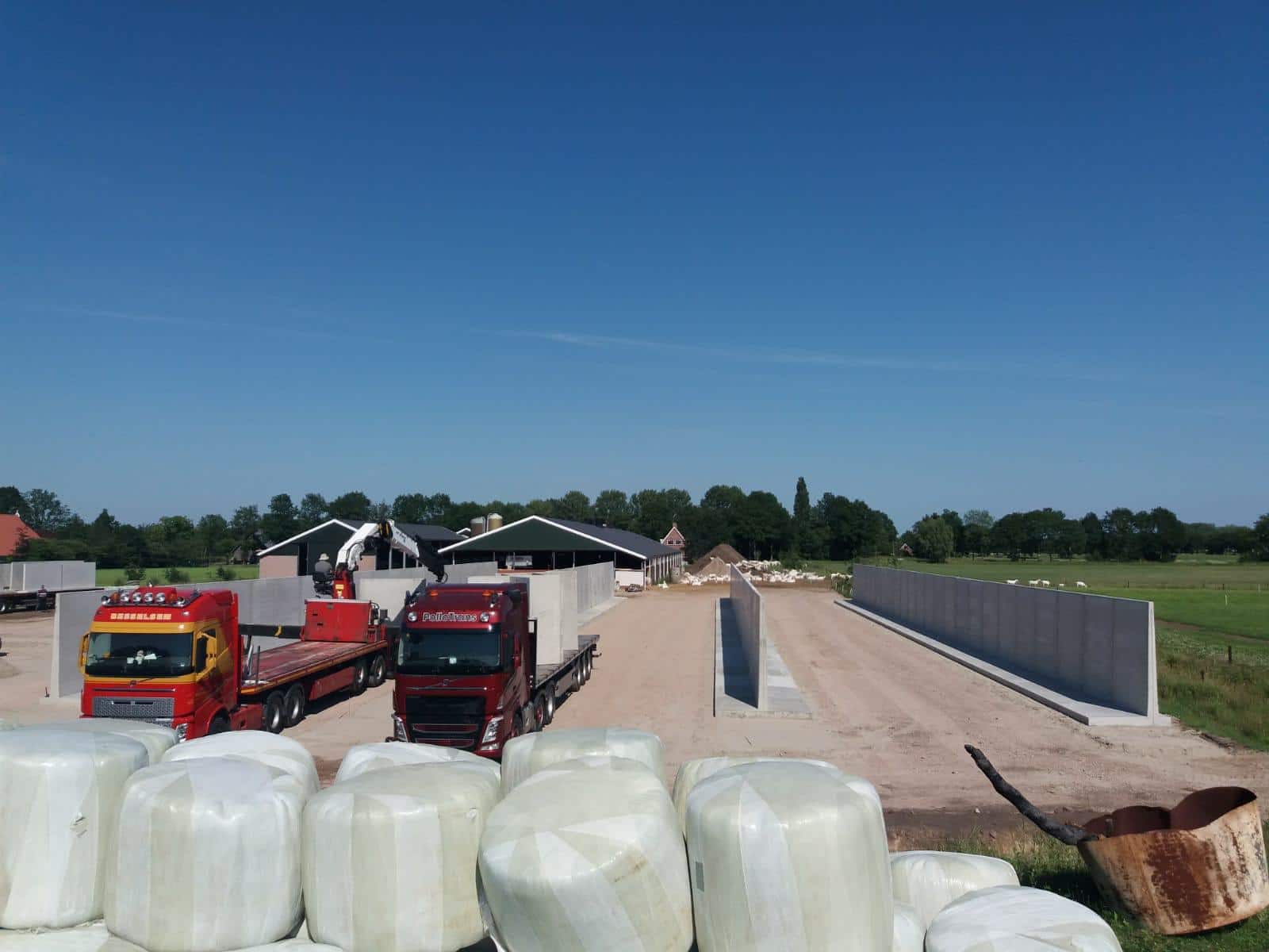 Bosch Beton - Silage clamps for roughage and manure storage